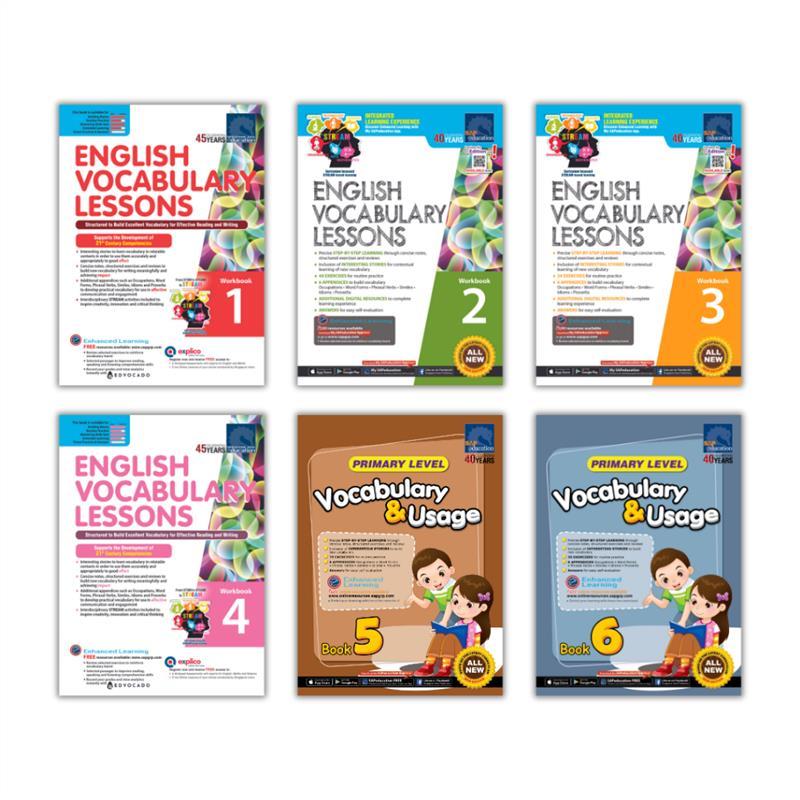 original English Vocabulary Lessons (Vocabulary & Usage) Book 1 6 ...