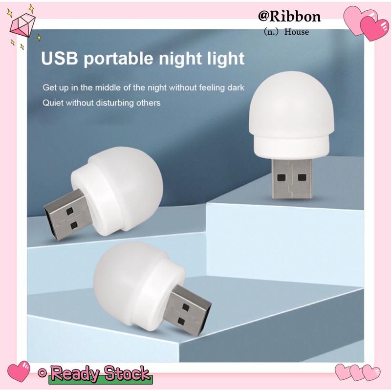 USB Computer Lamp Small Reading Light Eye Protection LED Round - TikTok ...