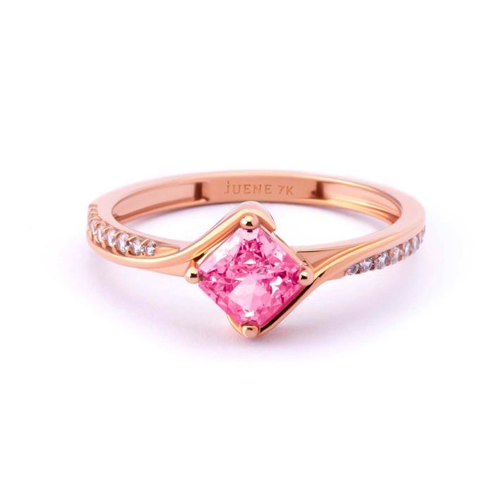 Promo Cincin Emas 7k - Lush Blush Gold Ring - Pinky Crush Collection ...