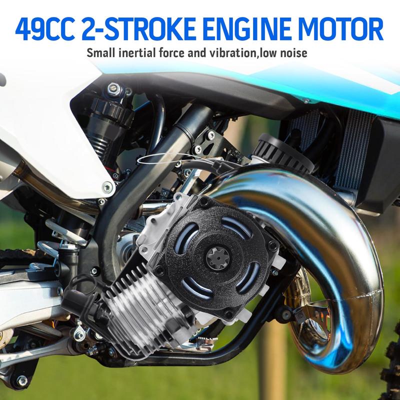 49cc 2-Stroke Engine Motor for Pocket Bike Samger Complete ATV - TikTok ...