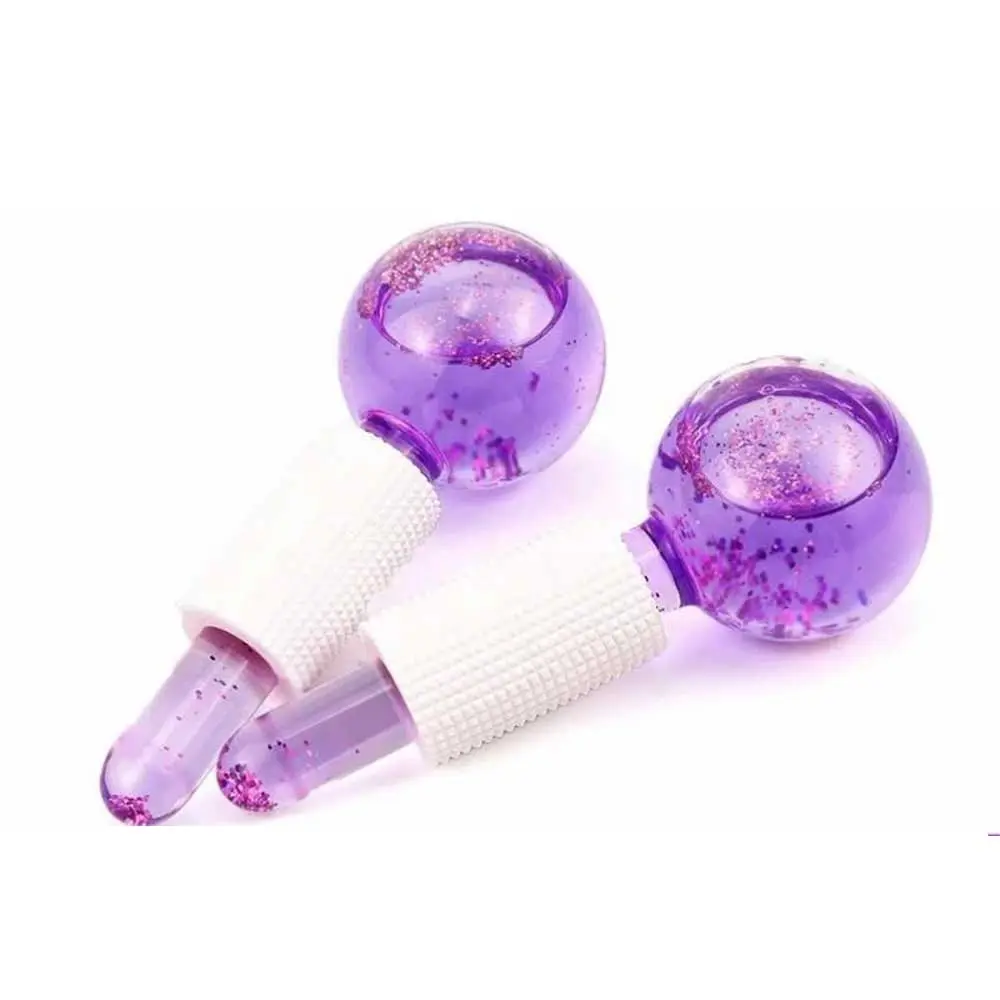 Black Friday Early Deal 1 Piece Glitter Ice Face Roller Ball, Beauty ...