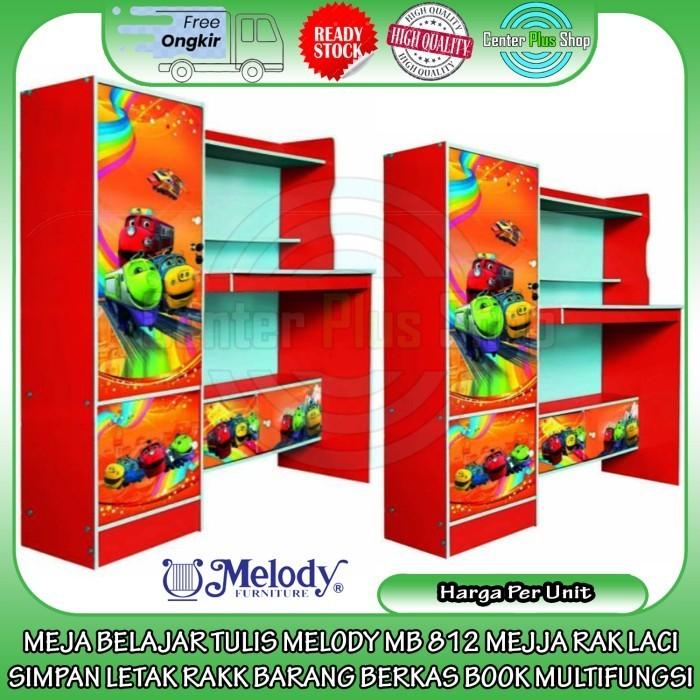 Jual [Kargo] Meja Belajar Tulis Melody Mb 812 Rak Laci Simpan Letak ...