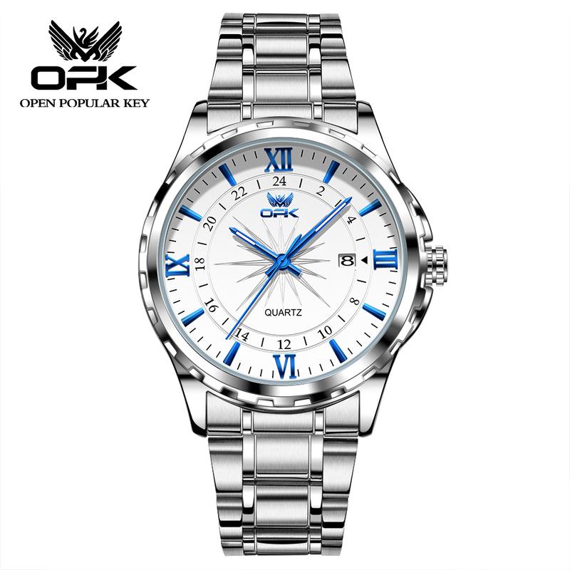 OPK Watch For Men WaterProof Original Stainless Steel Leathe - TikTok ...