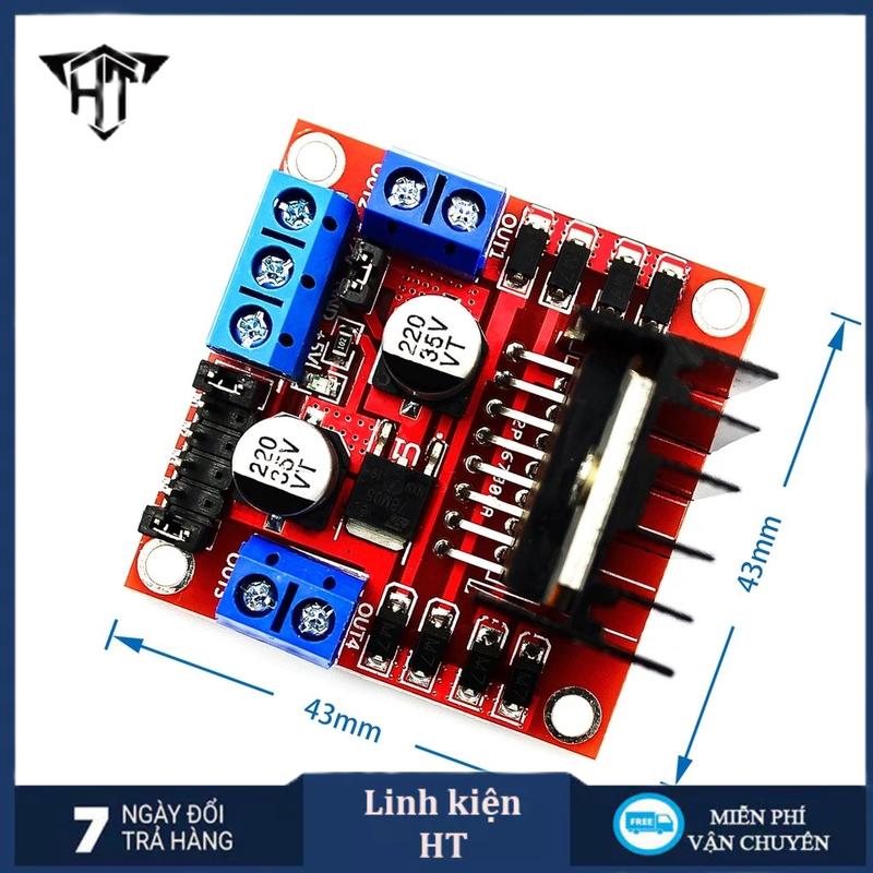 Module L298 L298N Điều Khiển Động Cơ DC Mạch Cầu H - TikTok Shop Vietnam
