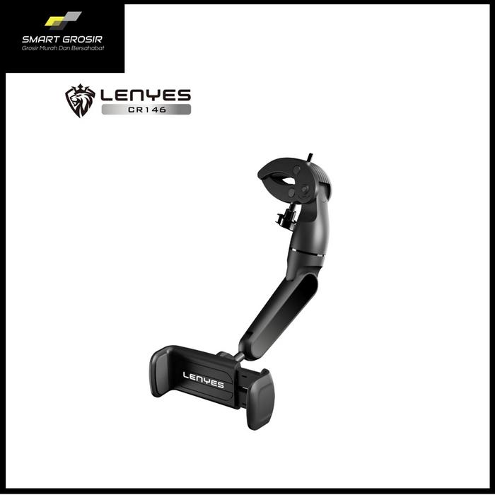 Promo Car Phone Holder HP LENYES CR146 Jepit Spion Tengah Mobil Dan ...