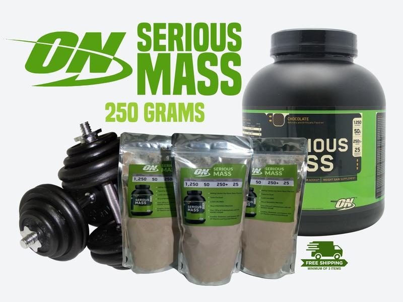 SERIOUS MASS 250GRAMS FITNESS SUPPLEMENTS - TikTok Shop Philippines