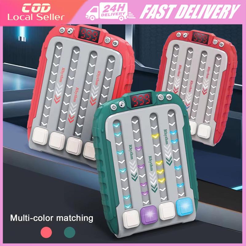 Music Rhythm Game Machine Light Up Puzzle Toys Montessori Travel ...