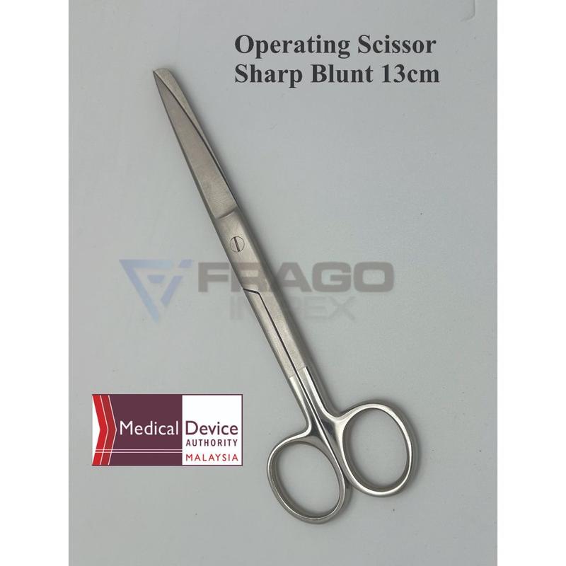Operating Scissor Sharp Blunt Straight 15cm / 6" - TikTok Shop Malaysia