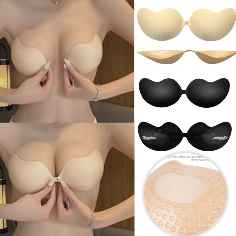 Women Push Up Silicone Mango Self Adhesive Foam Bra Sticky Reusable - TikTok Shop Philippines