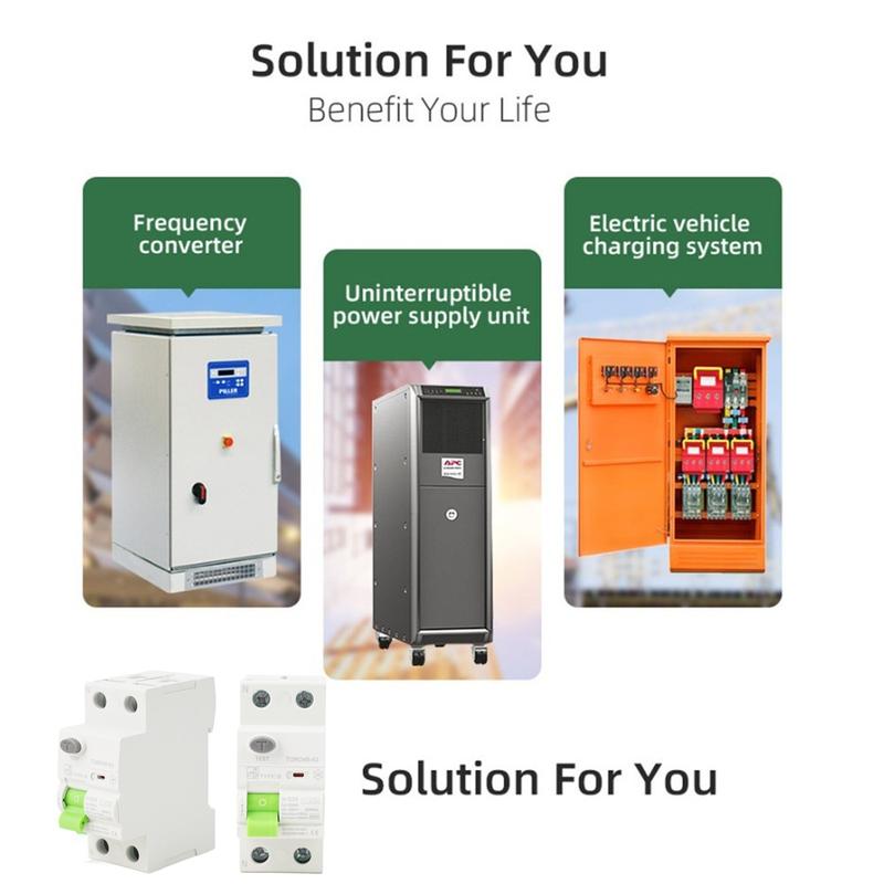 Reliable Type B Circuit Breaker RCD DC Electric 2P 63A 30mA - TikTok ...