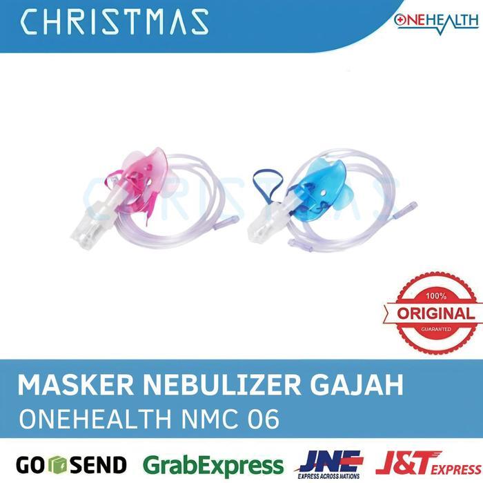 Jual ONEHEALTH NMC-06 ELEPHANT CHILD NEBULIZER MASK / MASKER NEBULIZER ...