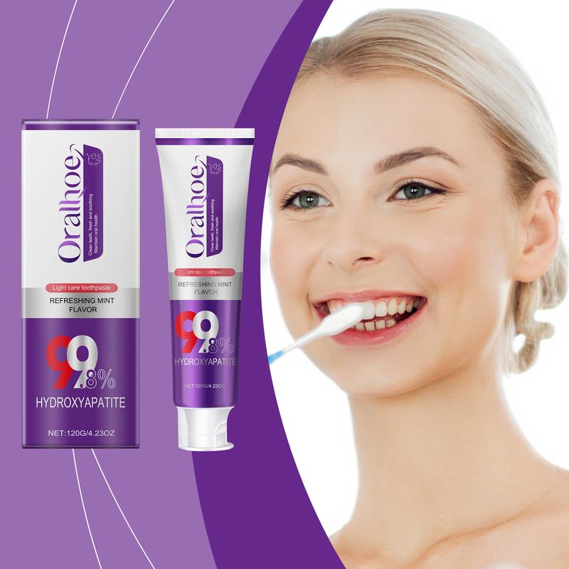 Oralhoe Yellow Removing Toothpaste Mild Ingredients Yellow Stain ...