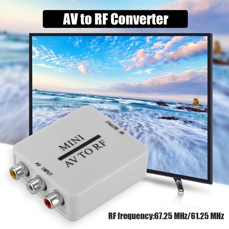 Convenient AV To RF RCA AV To RF Converter TV Switcher RCA T - TikTok ...