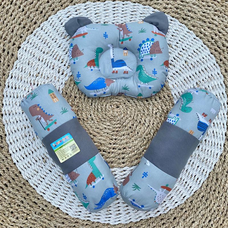 Bantal Guling Bayi Set 1 Bantal Dan 2 Guling Bayi Motif Karakter DNW ...
