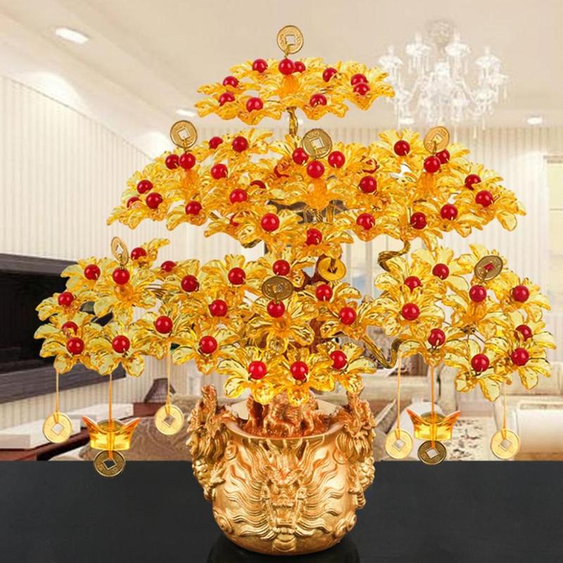 Pokok Wang DIY, Nasib Baik, Kraf Bertuah Feng Shui, Bonsai, Patung ...