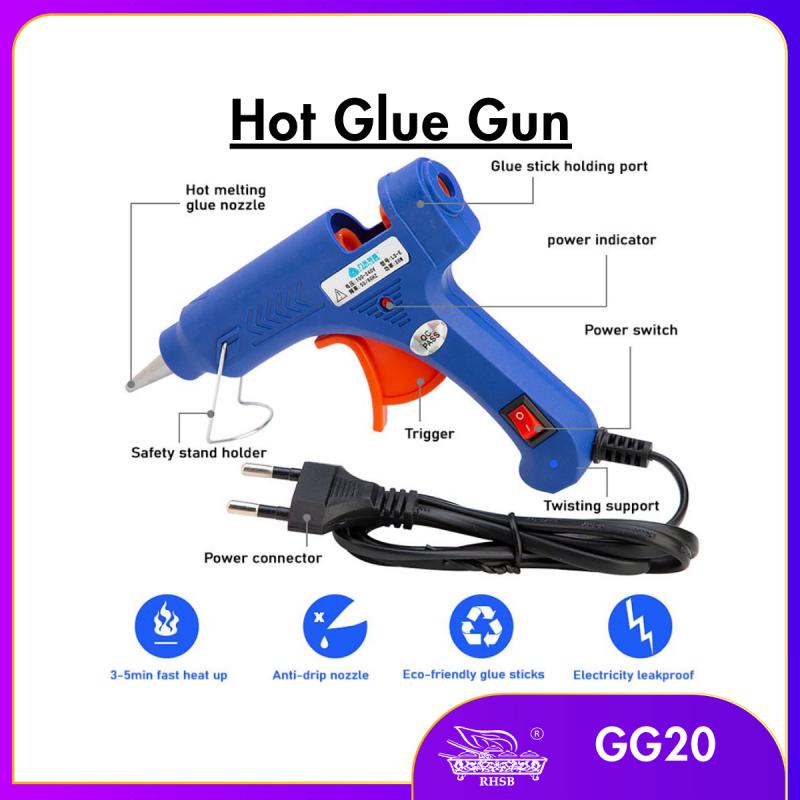 HOT GLUE GUN HIGH QUALITY FLEXIBLE TRIGGER TEMPERATURE / GAM - TikTok ...