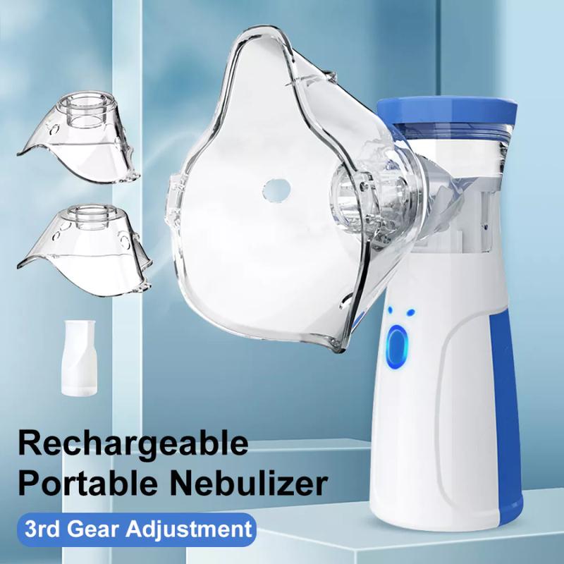 Nebulizer Portable Rechargeable Machine For Adult Kids Handheld ...