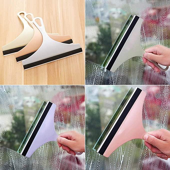 Glass Scraper Cleaner Soft Quality Plastic Glass Brush Wiper - TikTok ...
