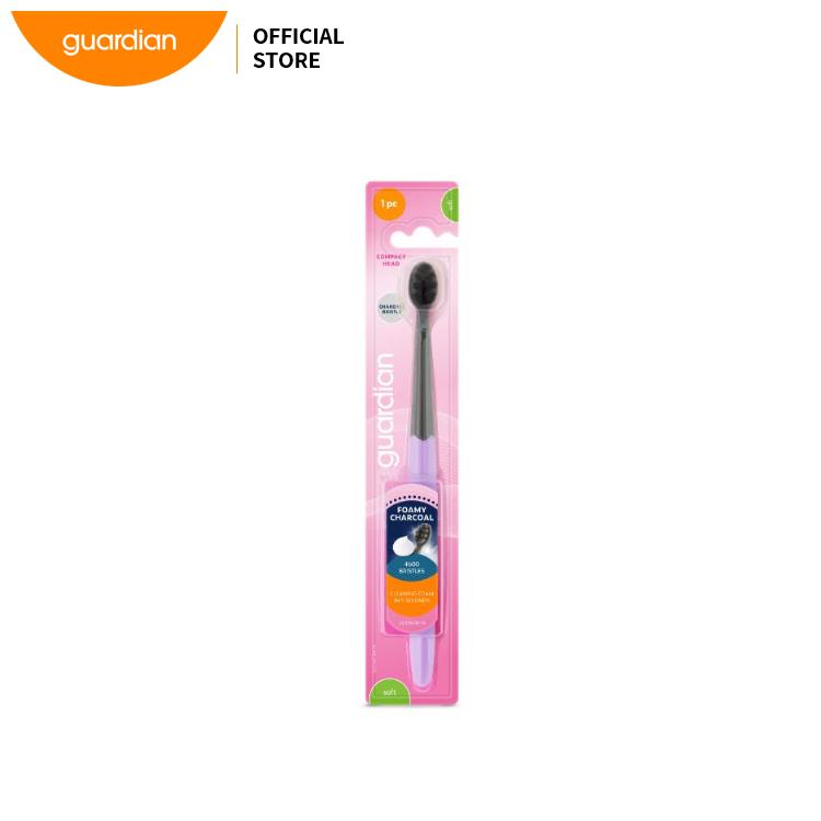 Guardian Foamy Dense Charcoal Toothbrush 1S - TikTok Shop Malaysia