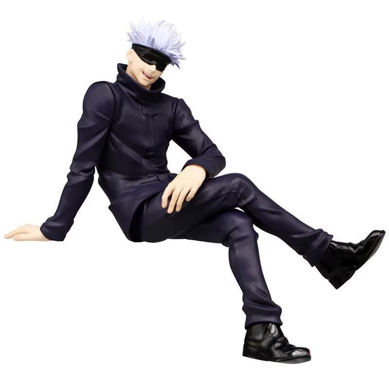 11cm Jujutsu Kaisen Anime Figure Bend Satoru Gojo PVC Action - TikTok ...