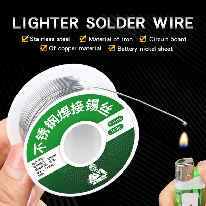 Solder Wire High Purity New Low-temperature Fire Welding Household ...