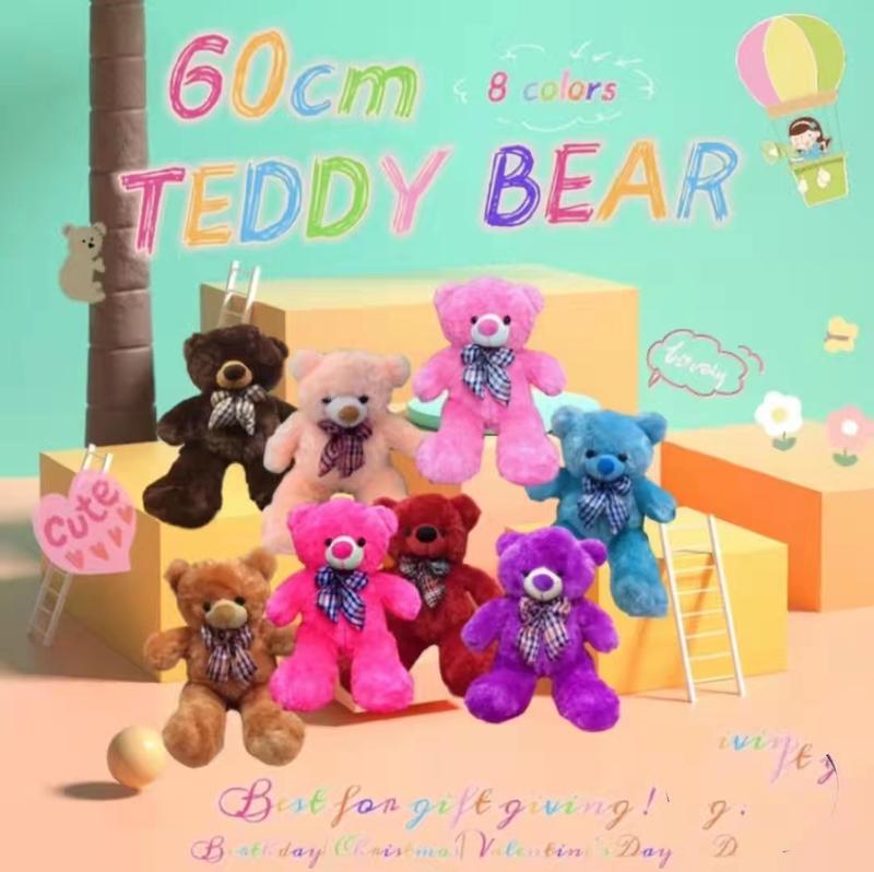 Teddy bear stuffoys soft plush stuttoys (60cm/2ft) - TikTok Shop ...