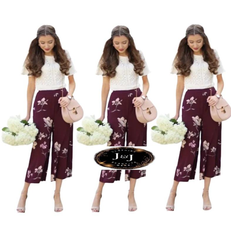 TOKONG Square Pants - Stylish Womenswear Trouser in Cotton Spandex ...