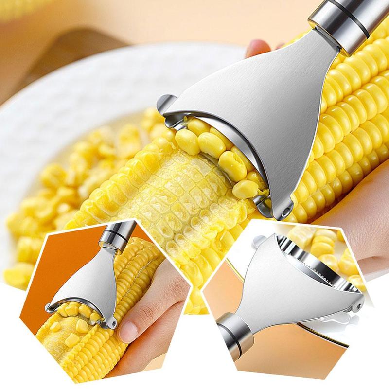 Stainless Steel Fast Corn Cob Separator Corn Peeler For Corn - TikTok ...