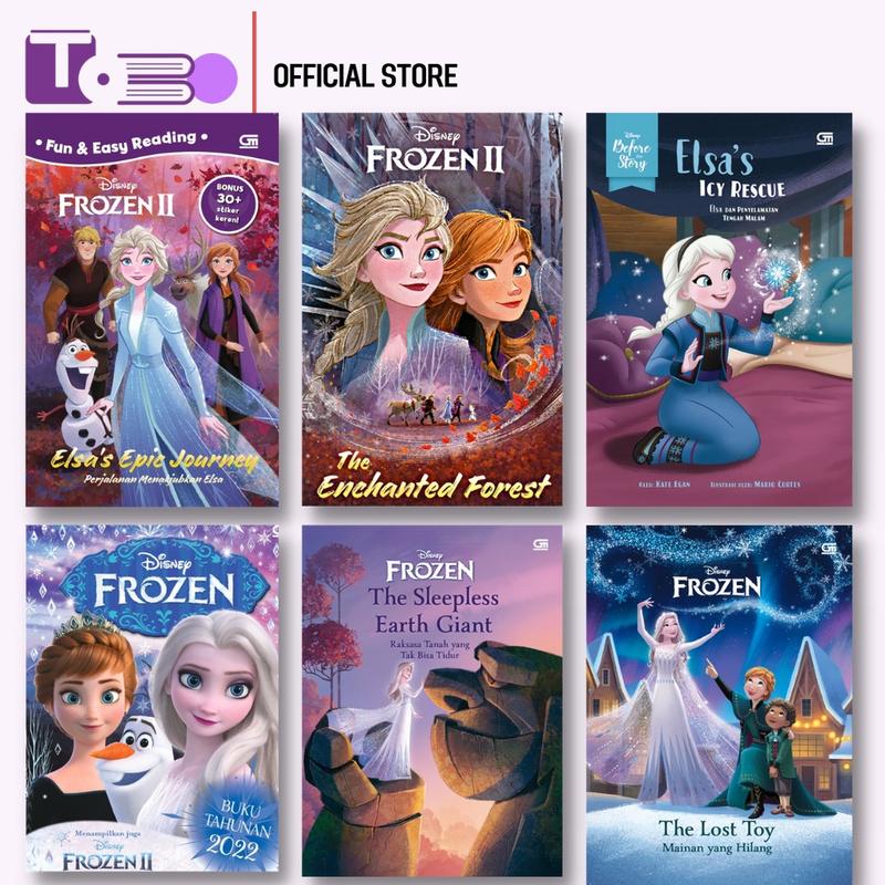 Buku cerita anak, FROZEN II perjalanan menakjubkan// hutan ajaib ...