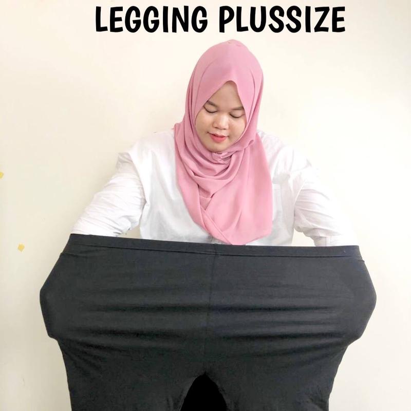 COTTON LEGGING EXTRA PLUS SIZE MURAH CANTIK FIT TO 6XL - TikTok Shop ...