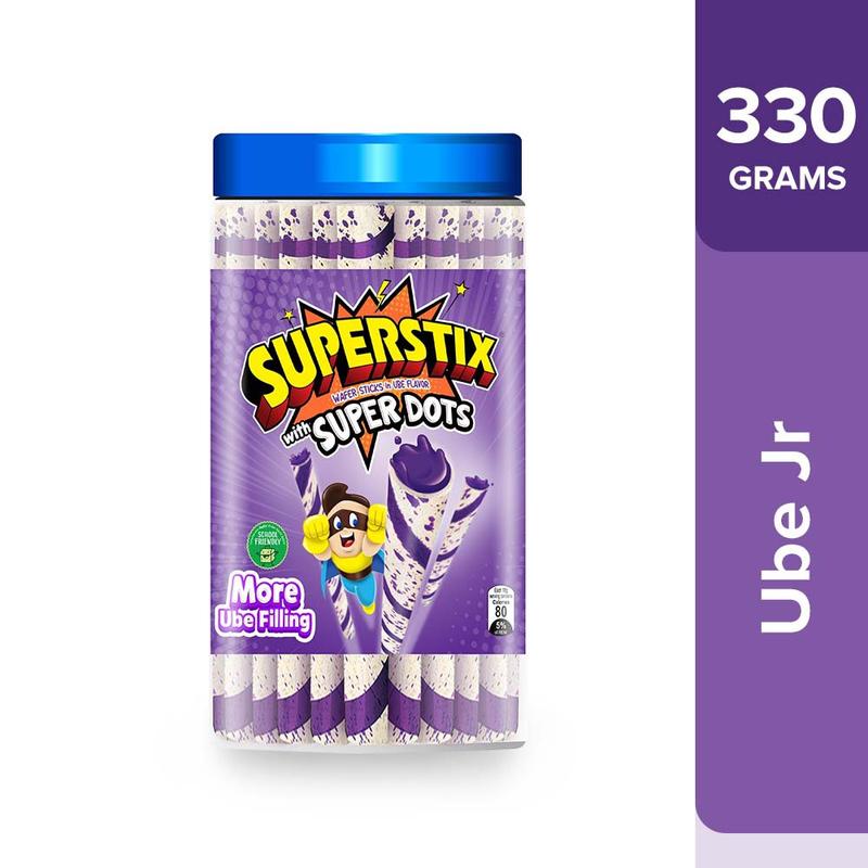 Superstix Wafer Sticks Ube Jr. Jar - TikTok Shop Philippines