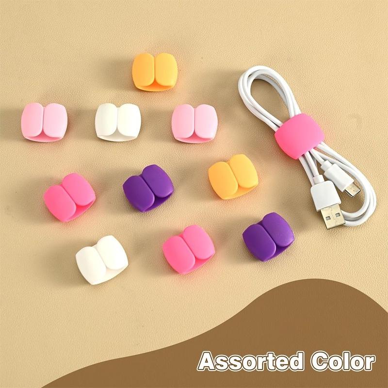 Hot Rubber Cable Winder Clips Winder Headset Data Line Storage - TikTok ...