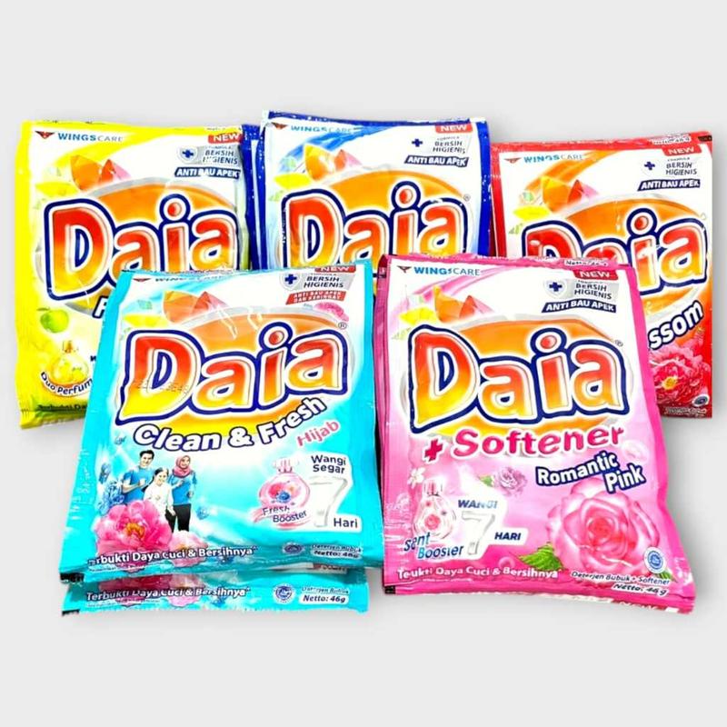 24 Sachet Daia Detergen Bubuk Renceng/ Daia Detergen Bubuk 4 Renceng ...