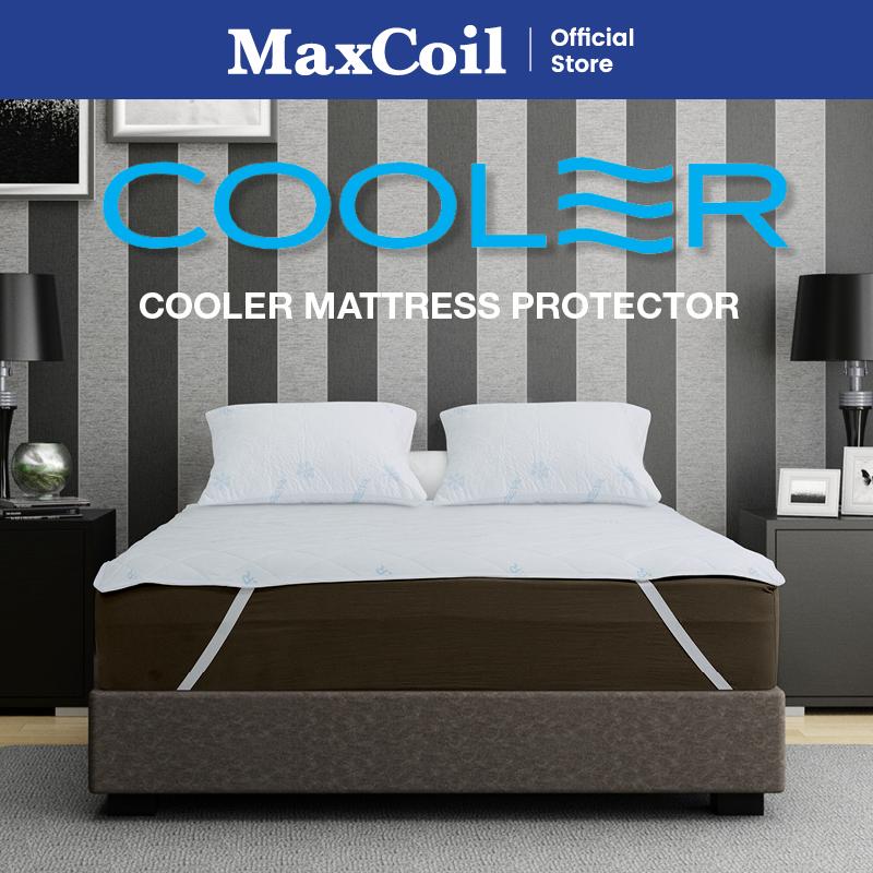 MaxCoil Cooler Mattress Protector | Available in 6 Sizes - TikTok Shop ...