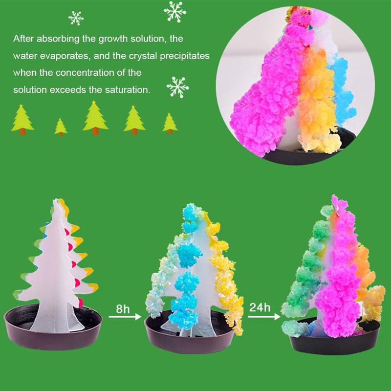 Magic Growing Christmas Tree DIY Fun Gift Toy For Adults Kid - TikTok ...