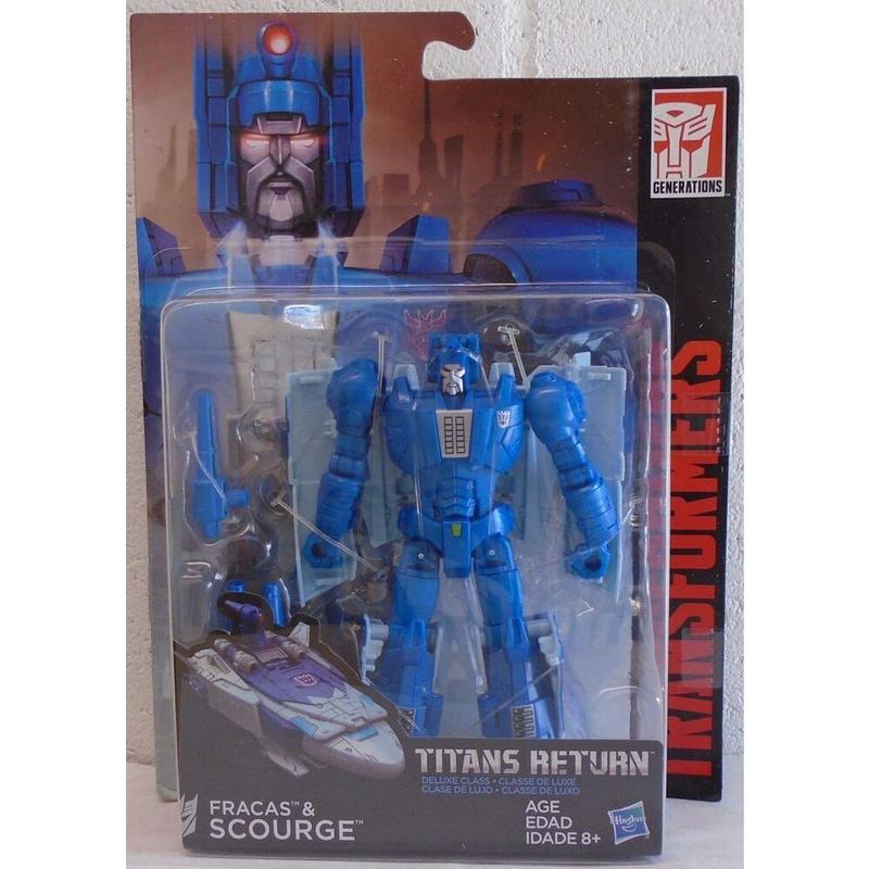 Transformers Titans Return Fracas Scourge Boat Deluxe Class Generations ...