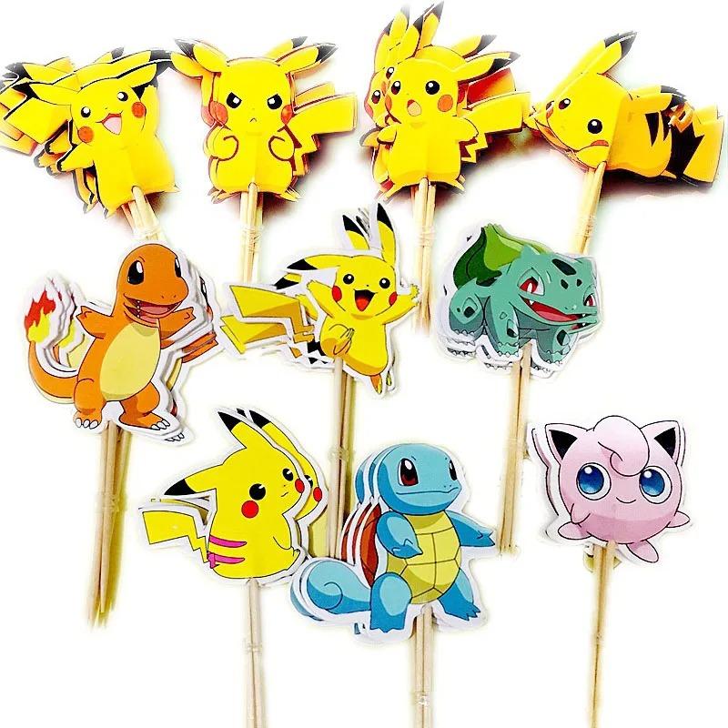 Topper Kek, Tokoh Anime Kawaii Pikachu Charizard, Set Penuh, - TikTok ...