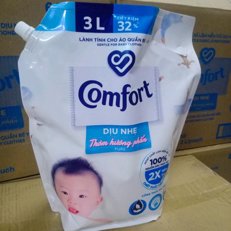 Nước Xả Vải Em Bé Comfort 3,2L hương phấn - TikTok Shop Vietnam