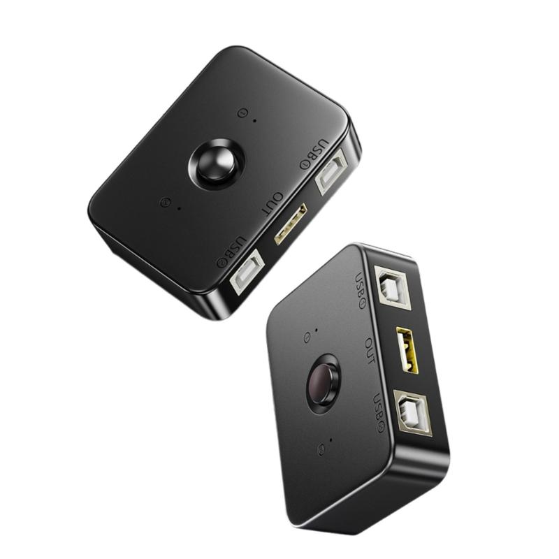 Printer USB 2 Port USB Splitter for Printer Sharing Printer Sharing ...