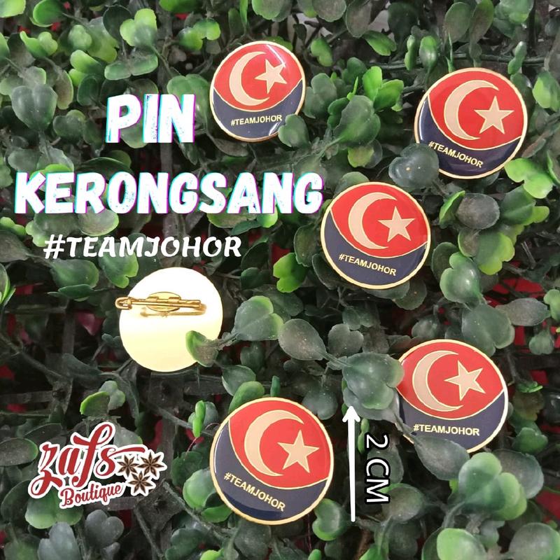 Butang JOHOR / Pin Johor/ Butang - TikTok Shop Malaysia