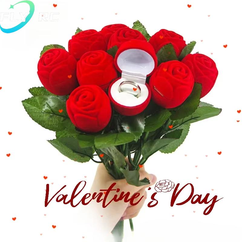 Kotak Cincin Bunga Mawar Baldu, Hadiah Kejutan, Kotak Pemegang - TikTok ...