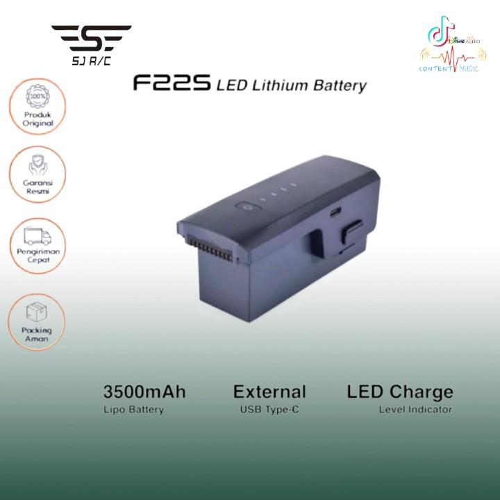Baterai Drone SJRC F22S / F22S PRO Original BATTERY Original - Shop ...