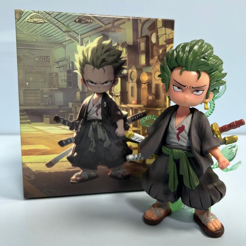 One Piece Figure, Q Version Zoro Model Toy, Anime Figure Model - TikTok ...