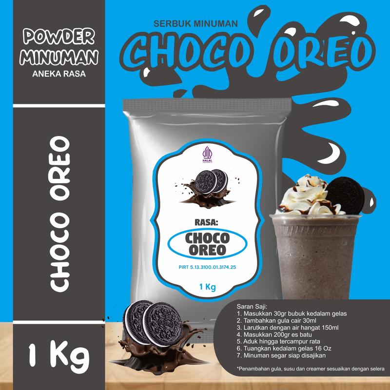 Bubuk Minuman Rasa Coklat Orreo Bubuk Minuman 1Kg Instan Drink - Shop ...