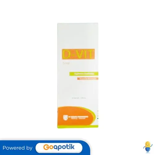 D-VIT SYRUP ISI 100 ML BOTOL - Shop | Tokopedia