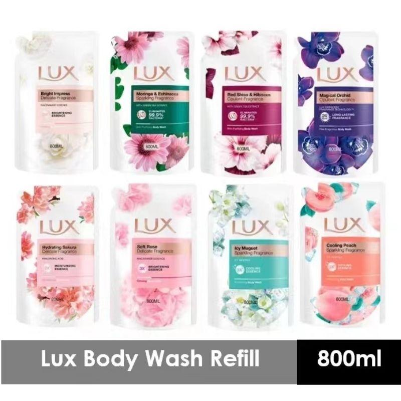 LUX BODY WASH REFILL PACKAGE 800ML - TikTok Shop Malaysia