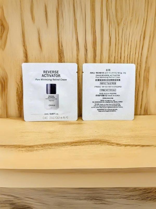 C54_ Gói sample Kem Retinol OHUI Reverse Activator Pore Minimizing ...