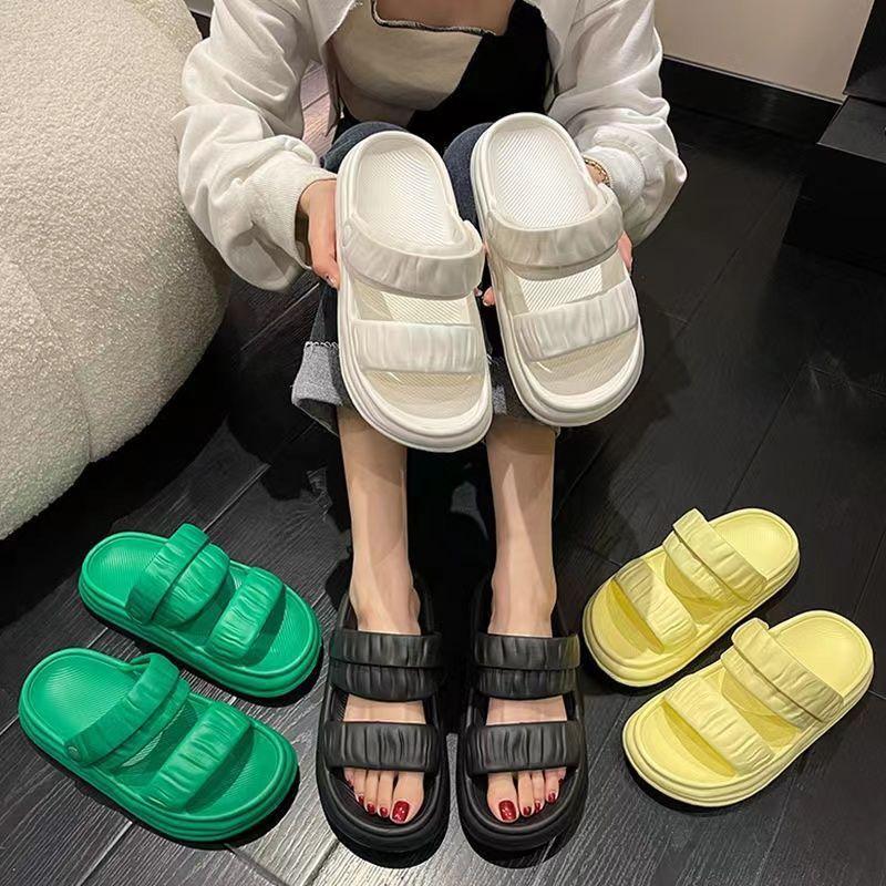 Candy-Colored Two-Way Sandals for Women 2025 Summer New Internet ...