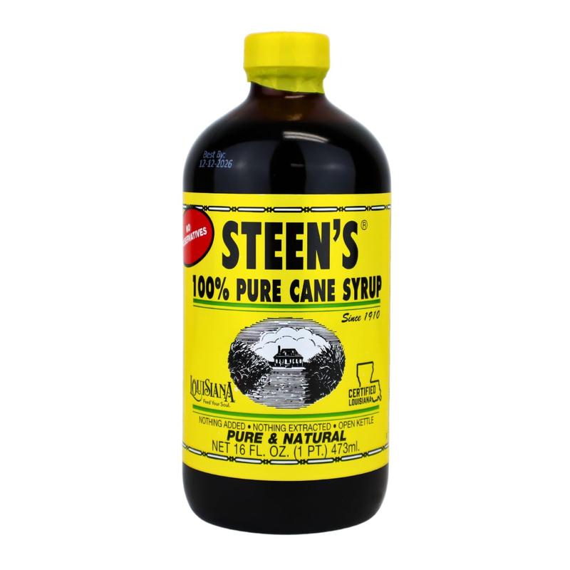 Steen's 100% Pure Cane Syrup 16fl. Oz No Additives No Preservatives ...