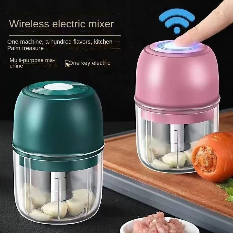 Garlic Press Electric Garlic Press Wireless Garlic Pounding Garlic ...